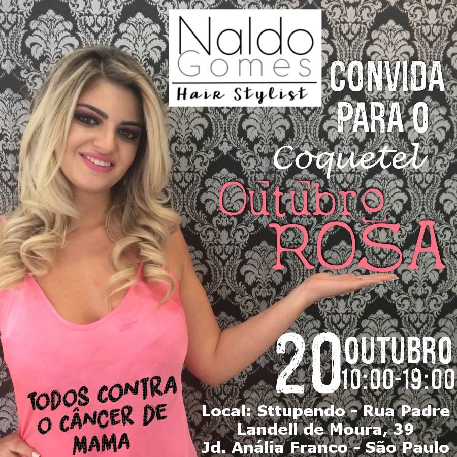 Outubro Rosa no Sttupendo 20/10 - Sapatinho de Cristal